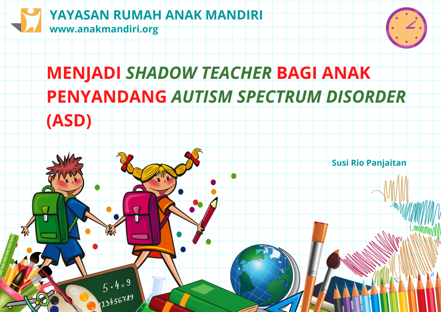 MENJADI SHADOW TEACHER BAGI ANAK PENYANDANG AUTISM SPECTRUM DISORDER ...